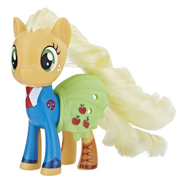 My Little Pony School of Friendship Collection Pack Applejack Brushable ...