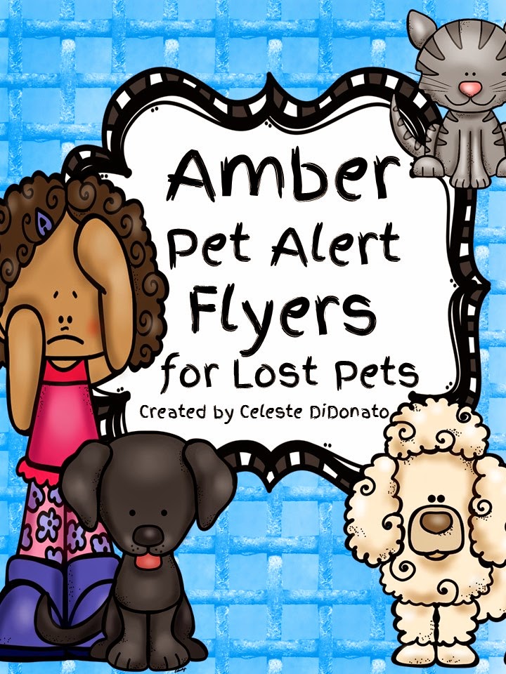 The Education Highway: Amber Pet Alert- Free Lost Pet Flyers
