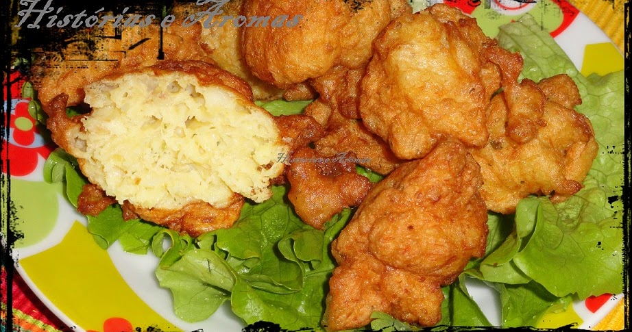 Histórias & Aromas : Pataniscas de Paloco e Pescada