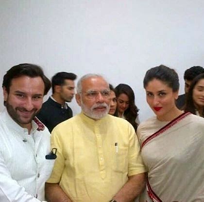 Bollywood Celebrities Meet Narendra Modi - Unseen Pictures