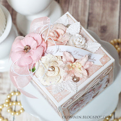CraftHobby Oliwiaen: Ślubny exploding box / Wedding Exploding Box