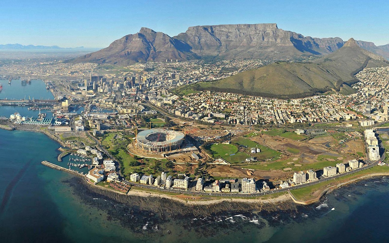 World Travel Places: Beautiful City Cape Town
