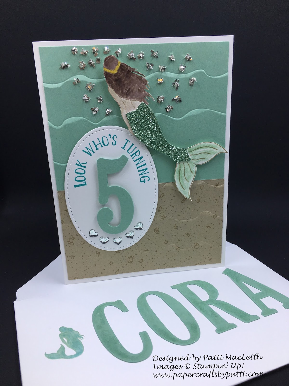 Papercrafts by Patti: Magical Mermaid Birthday
