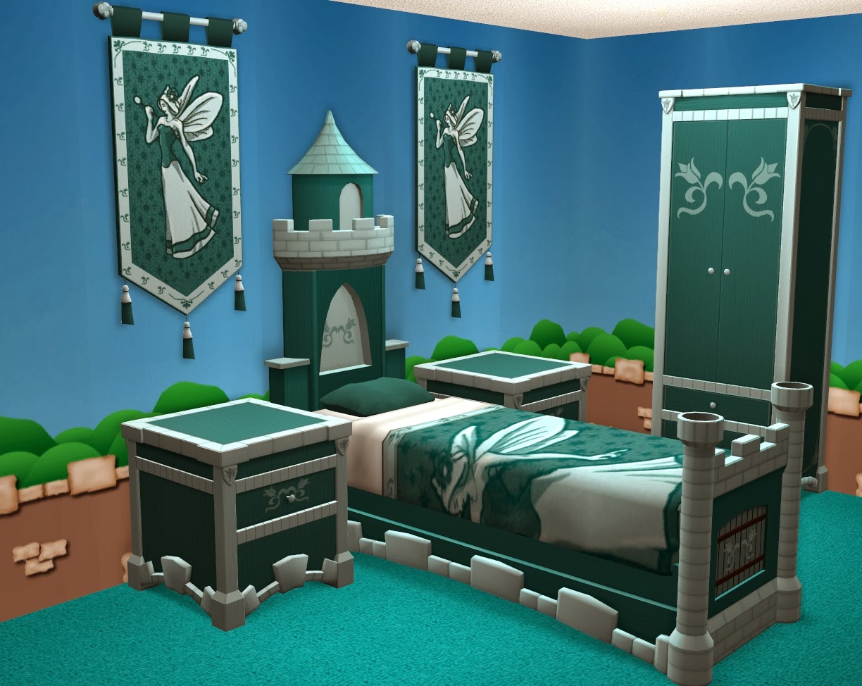 TheNinthWaveSims: The Sims 2 - Family Fun Fantasy Bedding