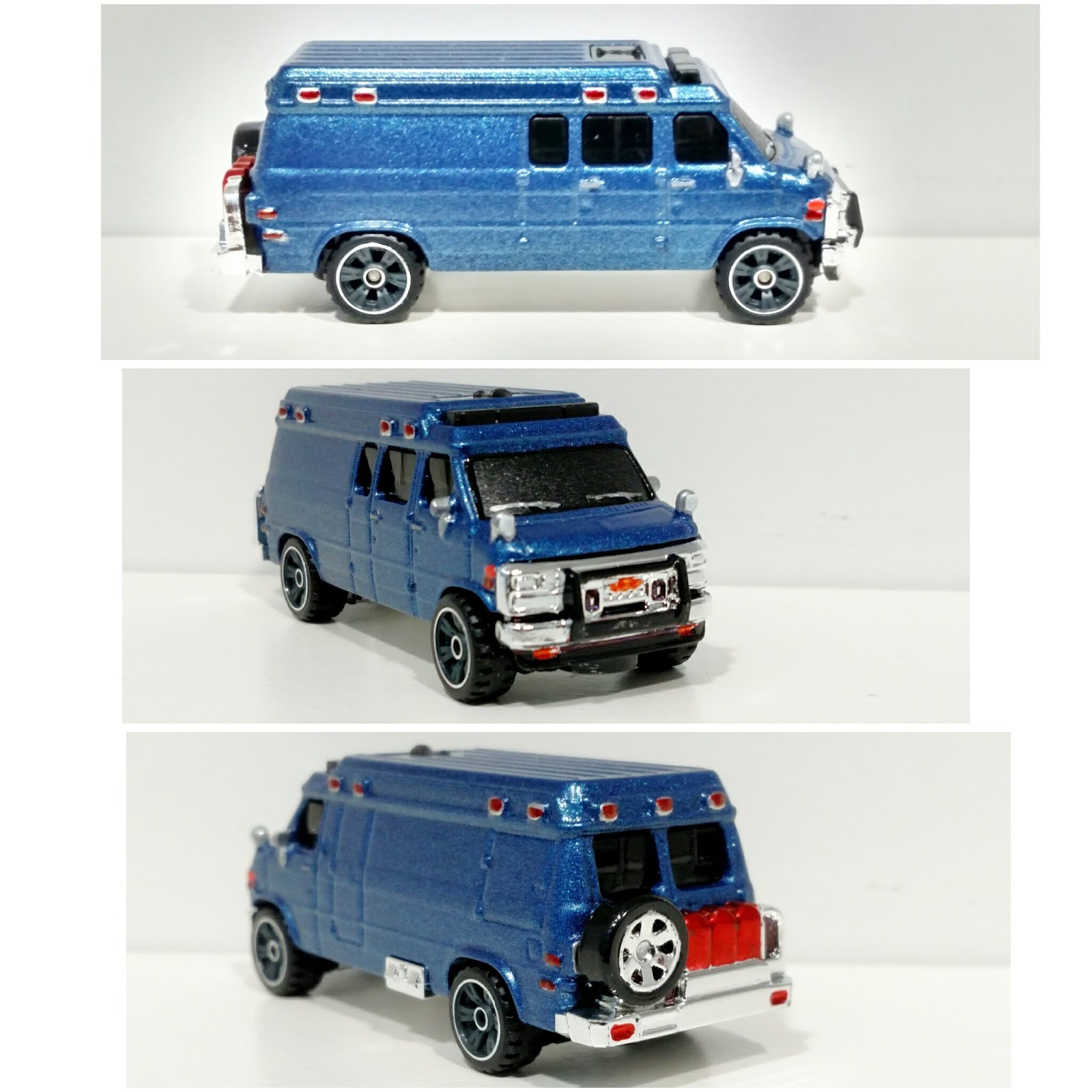 3inchDiecastBliss: Custom Matchbox 1995 Chevy Van