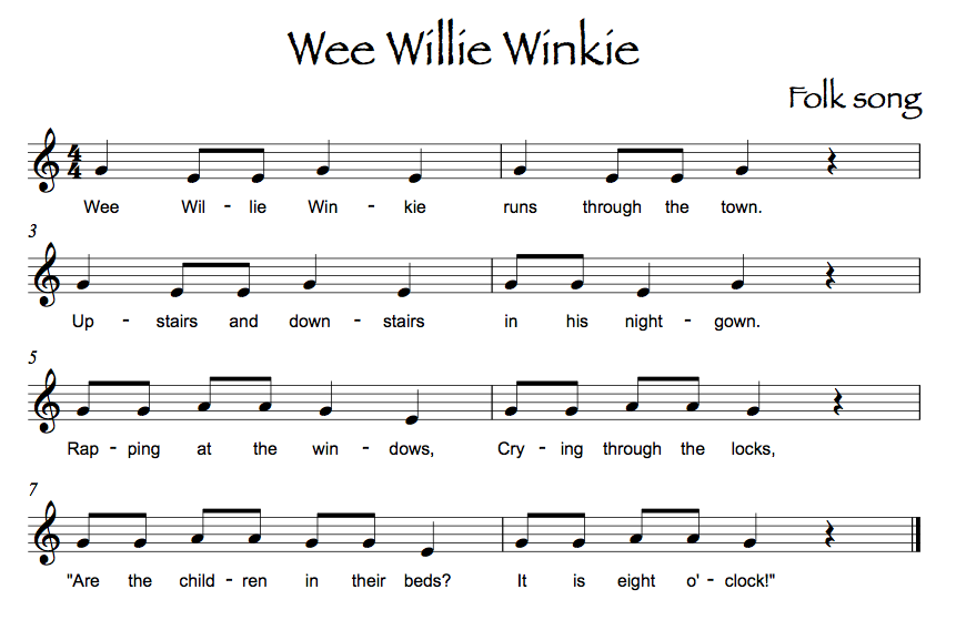 Lille Willie Winkie [1937] - internettribal