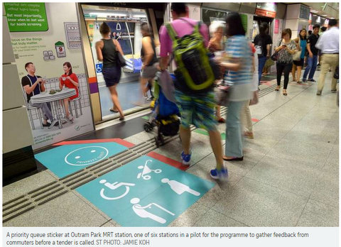 If Only Singaporeans Stopped to Think: Priority queues for platforms ...