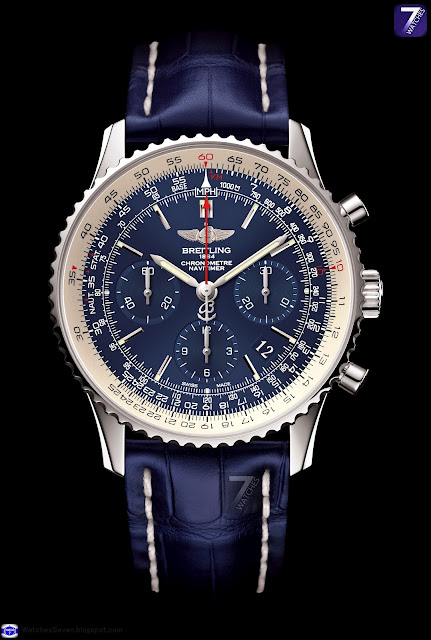 Watches 7: BREITLING - NAVITIMER Blue Sky Limited Edition 60th Anniversary