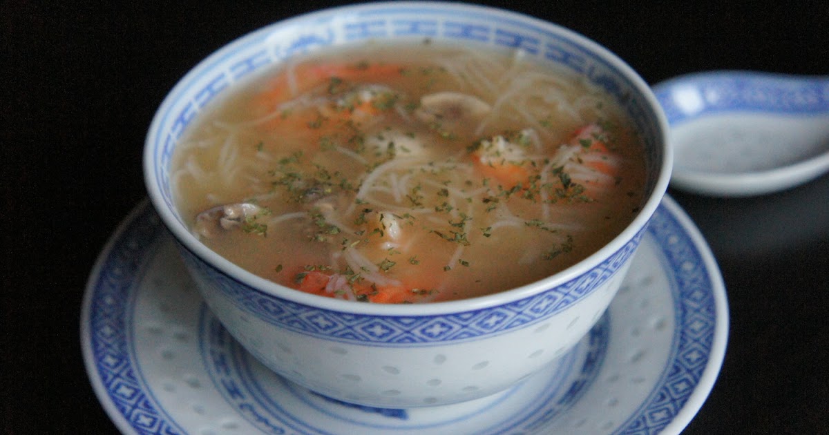 Soupe aux crevettes et aux vermicelles de riz