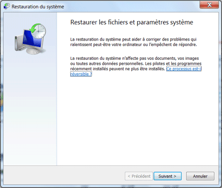 PC ASTUCES: Réparer Windows avec la restauration du système