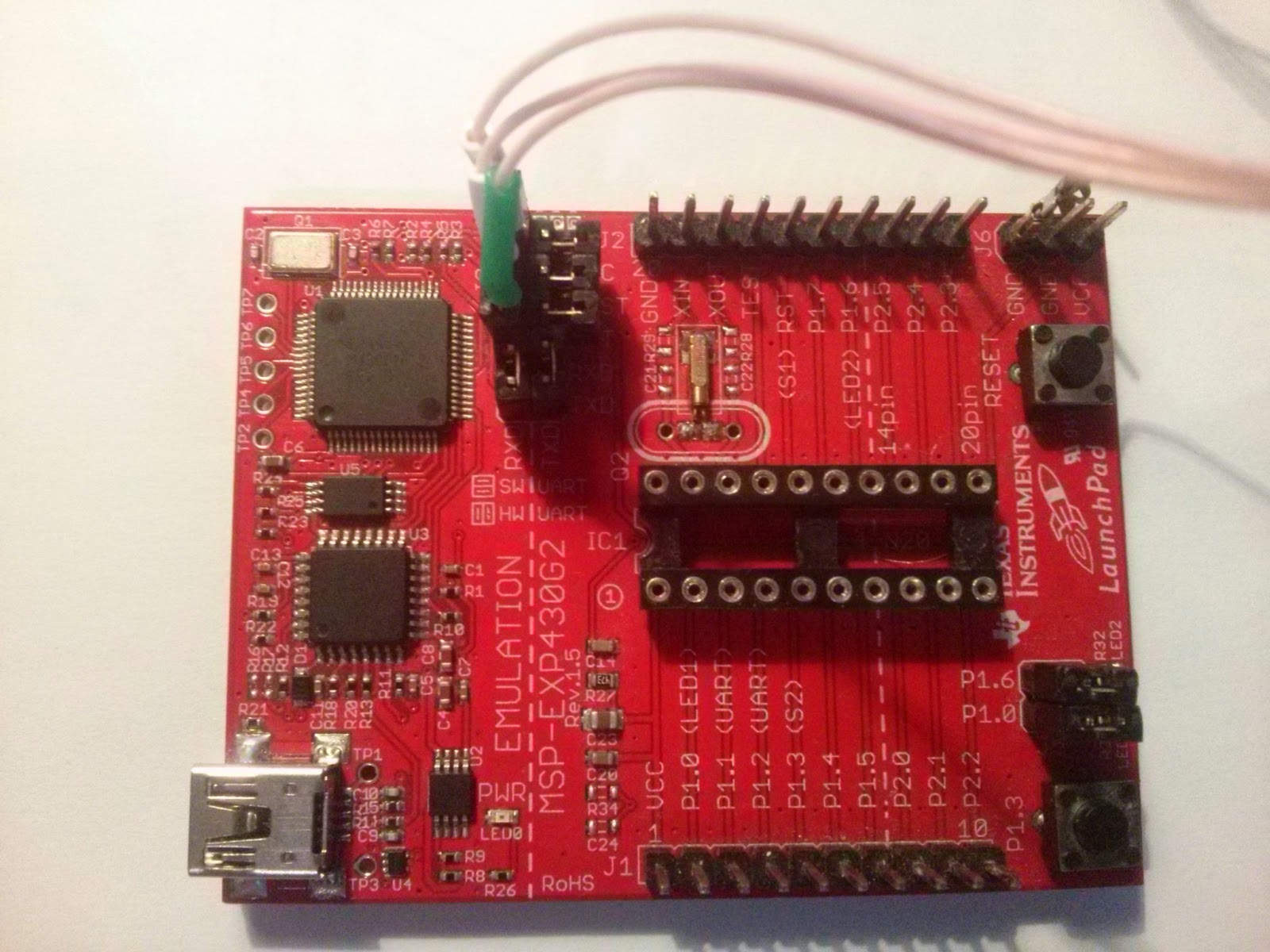 Заметки о Linux, электронике, радиолюбительстве: Использование MSP430-Launchpad в качестве ...