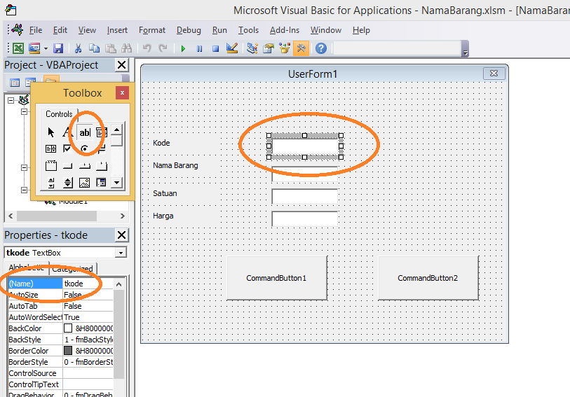 Membuat Form Isian Data Sederhana dengan Macros di Excel