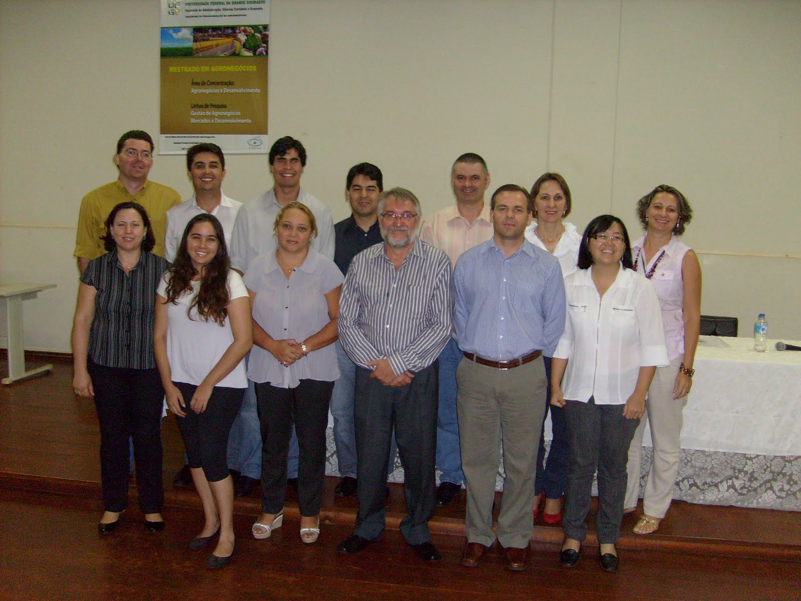 Mestrado em Agronegócios: Fotos da Aula Inaugural