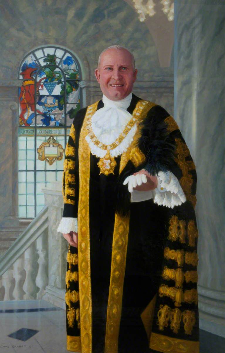 Lord Belmont in Northern Ireland: Mayoral Robe