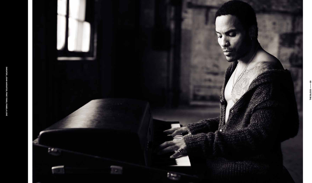 Smartologie: Lenny Kravitz for 'The Block' Magazine Fall/Winter 2011