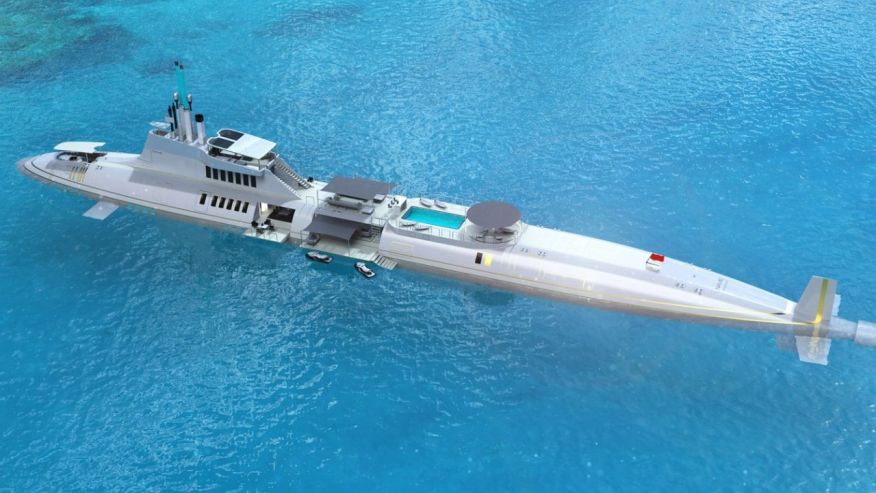 Tour the world's most luxurious submarine superyacht - News