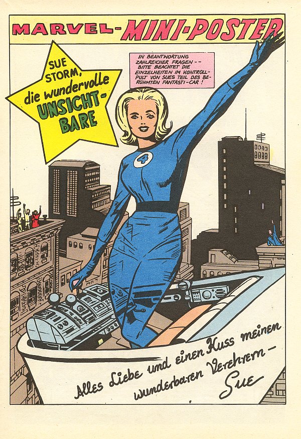 TALES FROM THE KRYPTONIAN: More of those old german Marvel comics