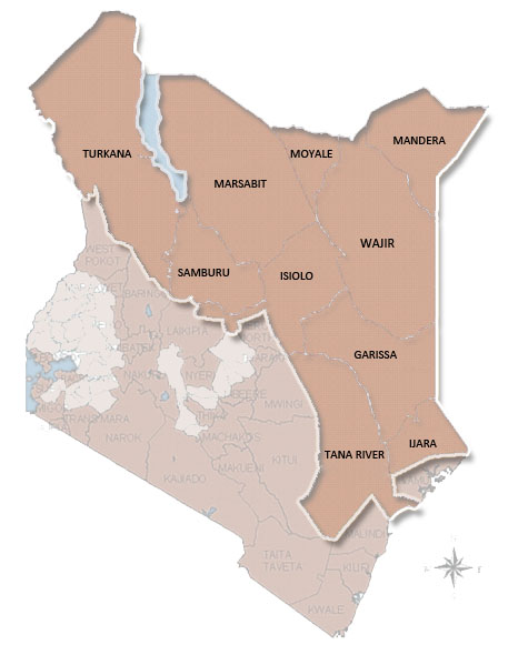 +Ke: To build arid areas into export processing zones