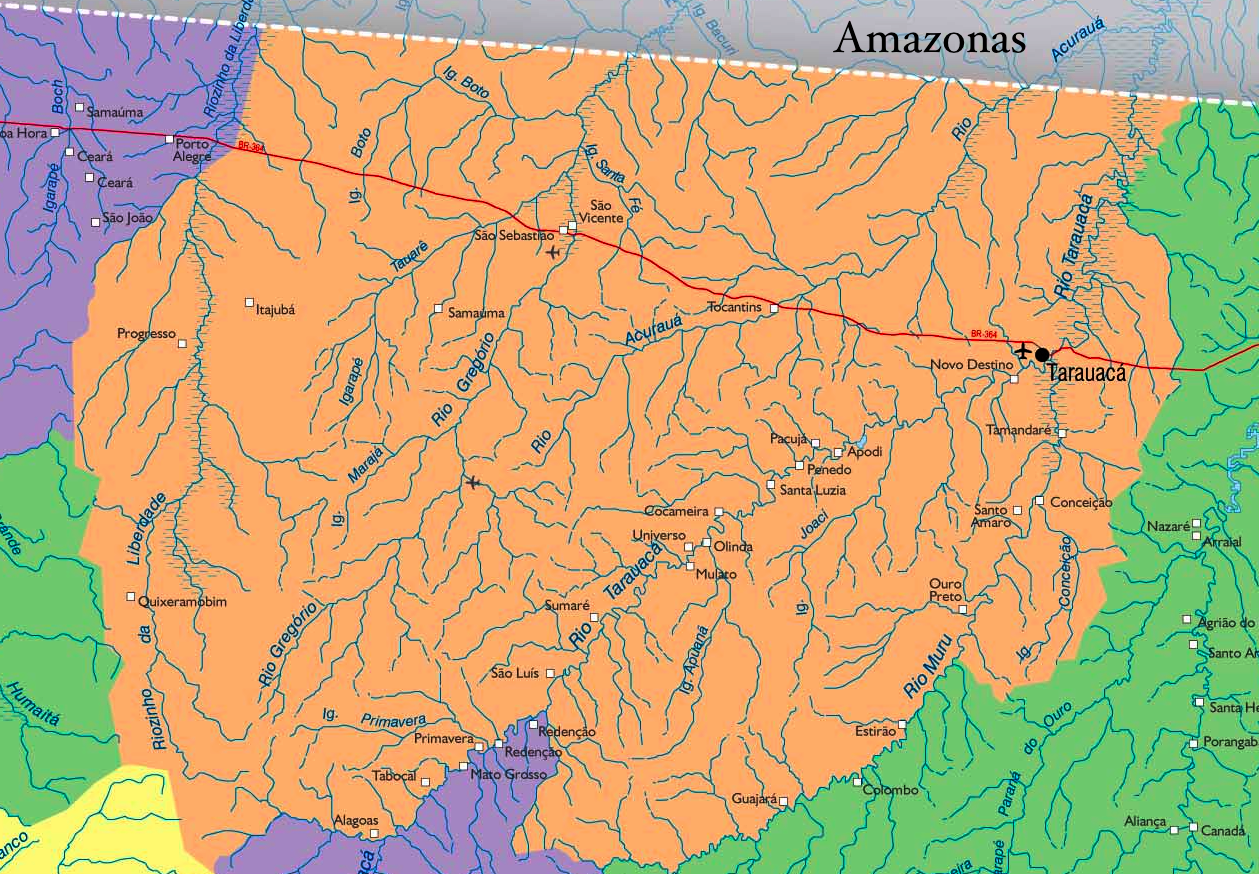 Mapas do Estado do Acre