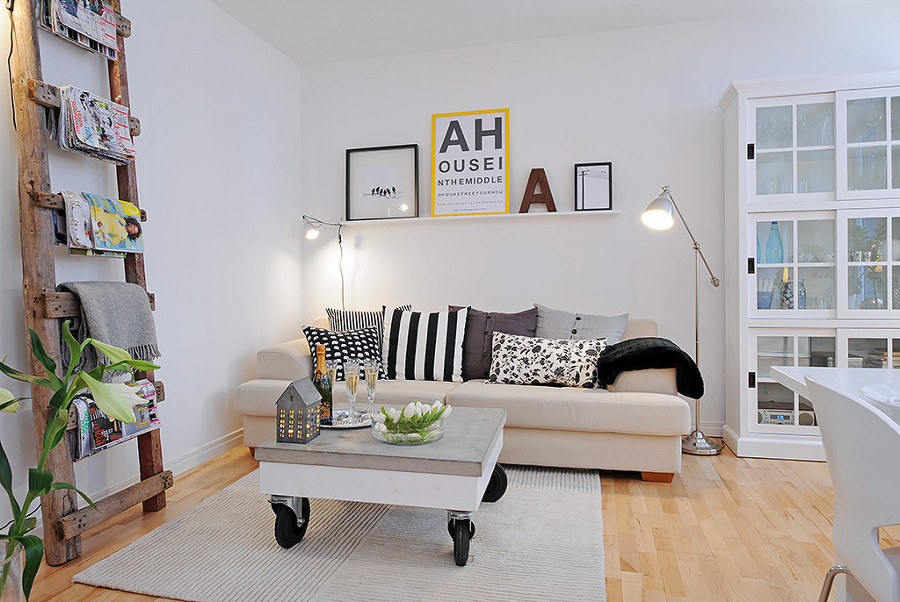 Minipisos y Espacios Pequeños: Mini dúplex con decoración low cost