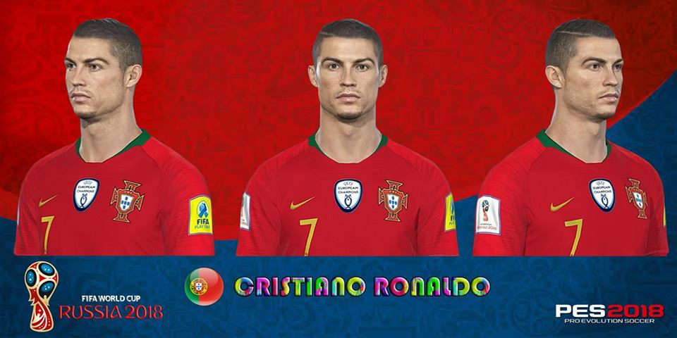 pes-modif: Pes 2018 C. Ronaldo Face by Messi Pradeep