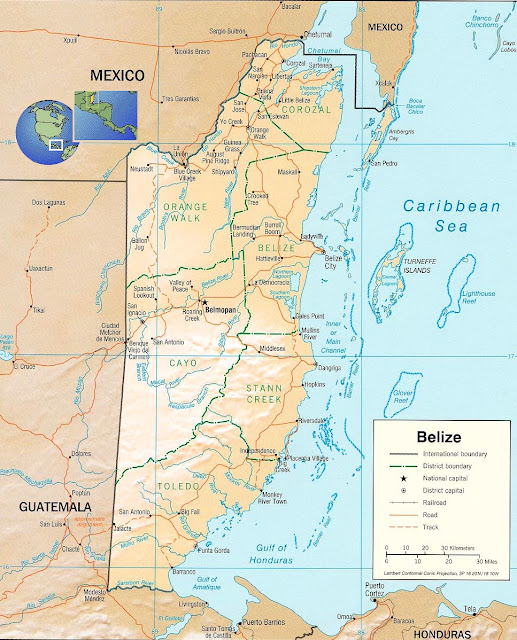 MAPS OF BELIZE