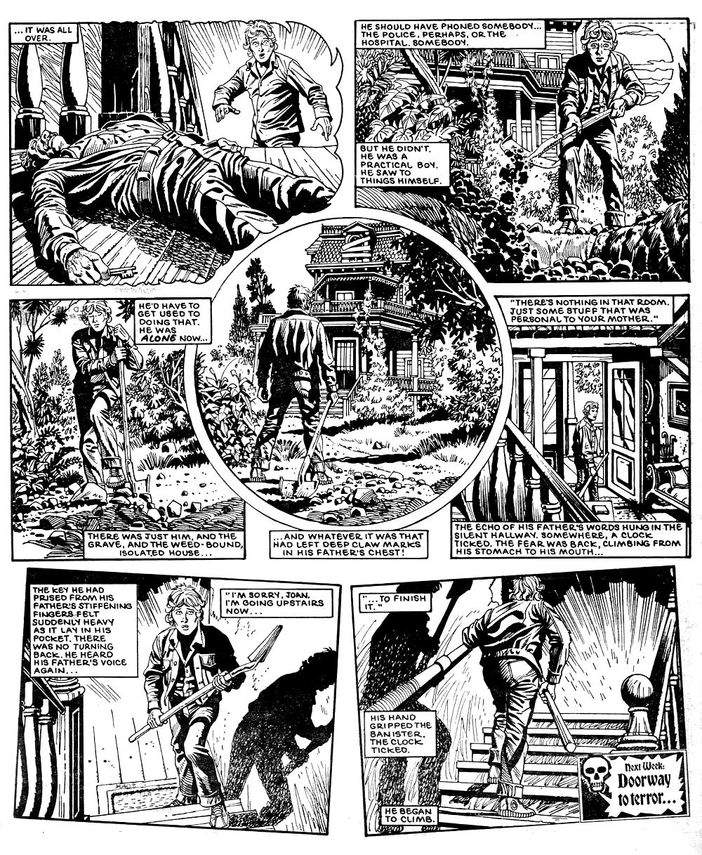 Hairy Green Eyeball 3: SCREAM #1, UK horror comics from 1984