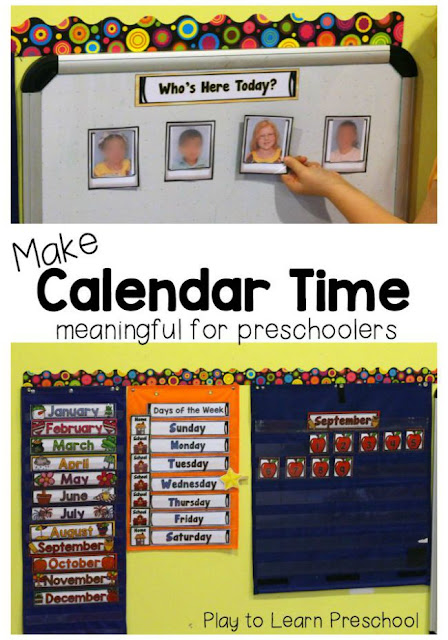Calendar Time | Play to Learn Preschool | Bloglovin’