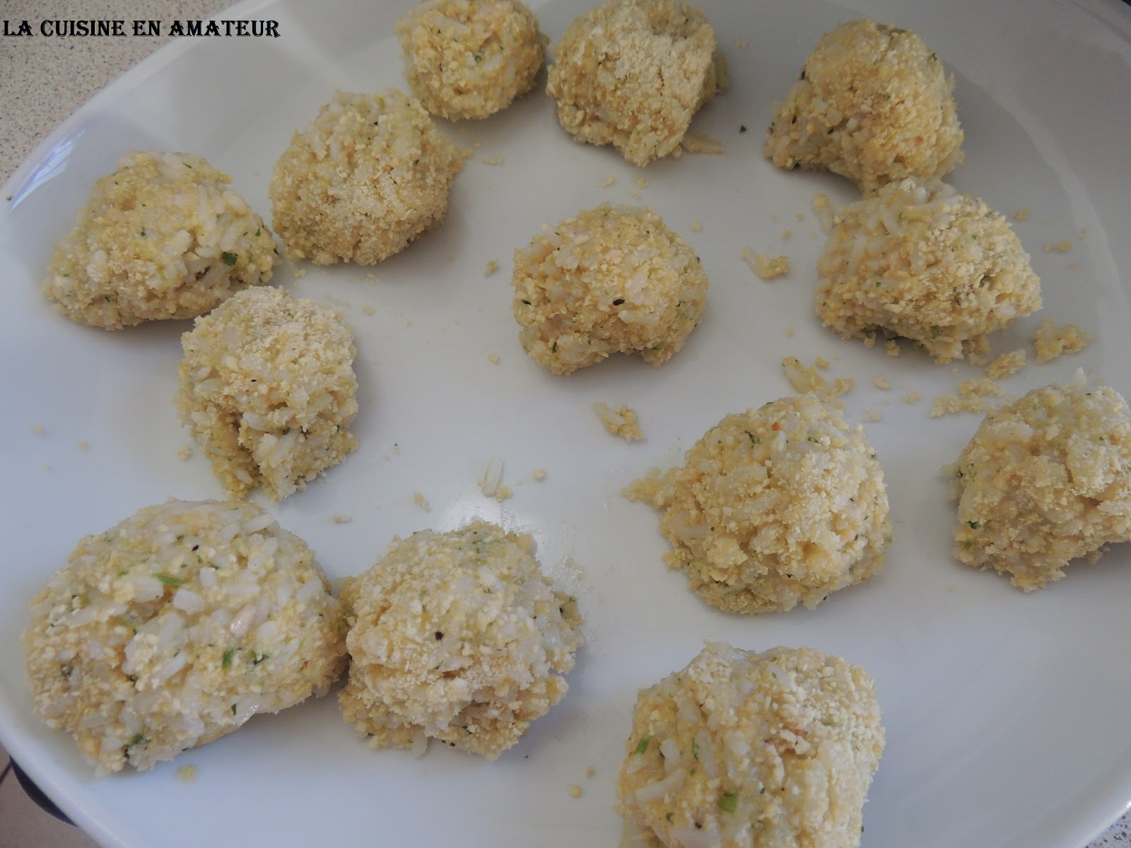 La cuisine en amateur de Maryline: Boulettes de riz