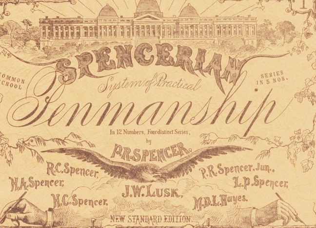 Barbara Brackman's MATERIAL CULTURE: Spencerian Penmanship in Albums