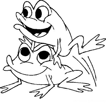 imagini broasca broaste broscuta fisa plansa ~ Desene Imagini de colorat