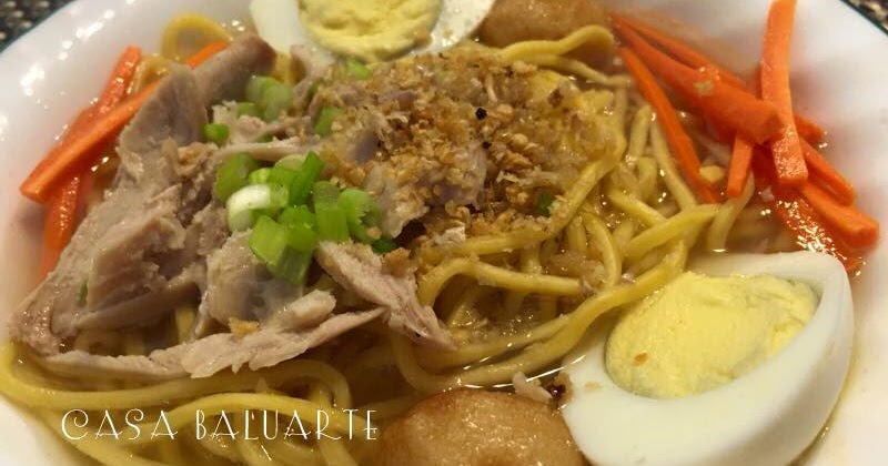 CHICKEN MAMI NOODLES SOUP RECIPE