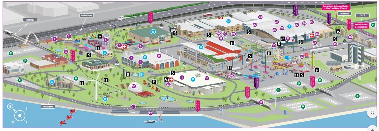 Teena in Toronto: Canadian National Exhibition (CNE), Toronto, ON