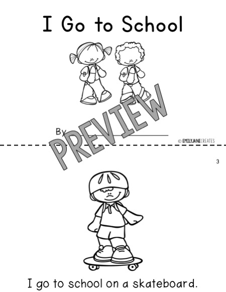 Emily Jane Creates: SEPTEMBER NO PREP LITERACY AND MATH PACKET