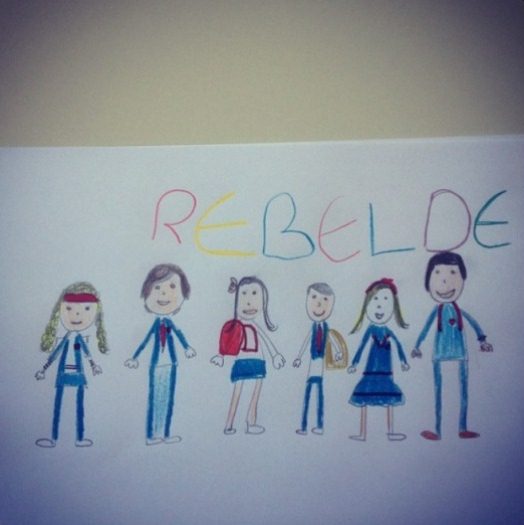 Rebels Forever: Filha de Rodrigo Faro faz desenho dos atores de Rebelde