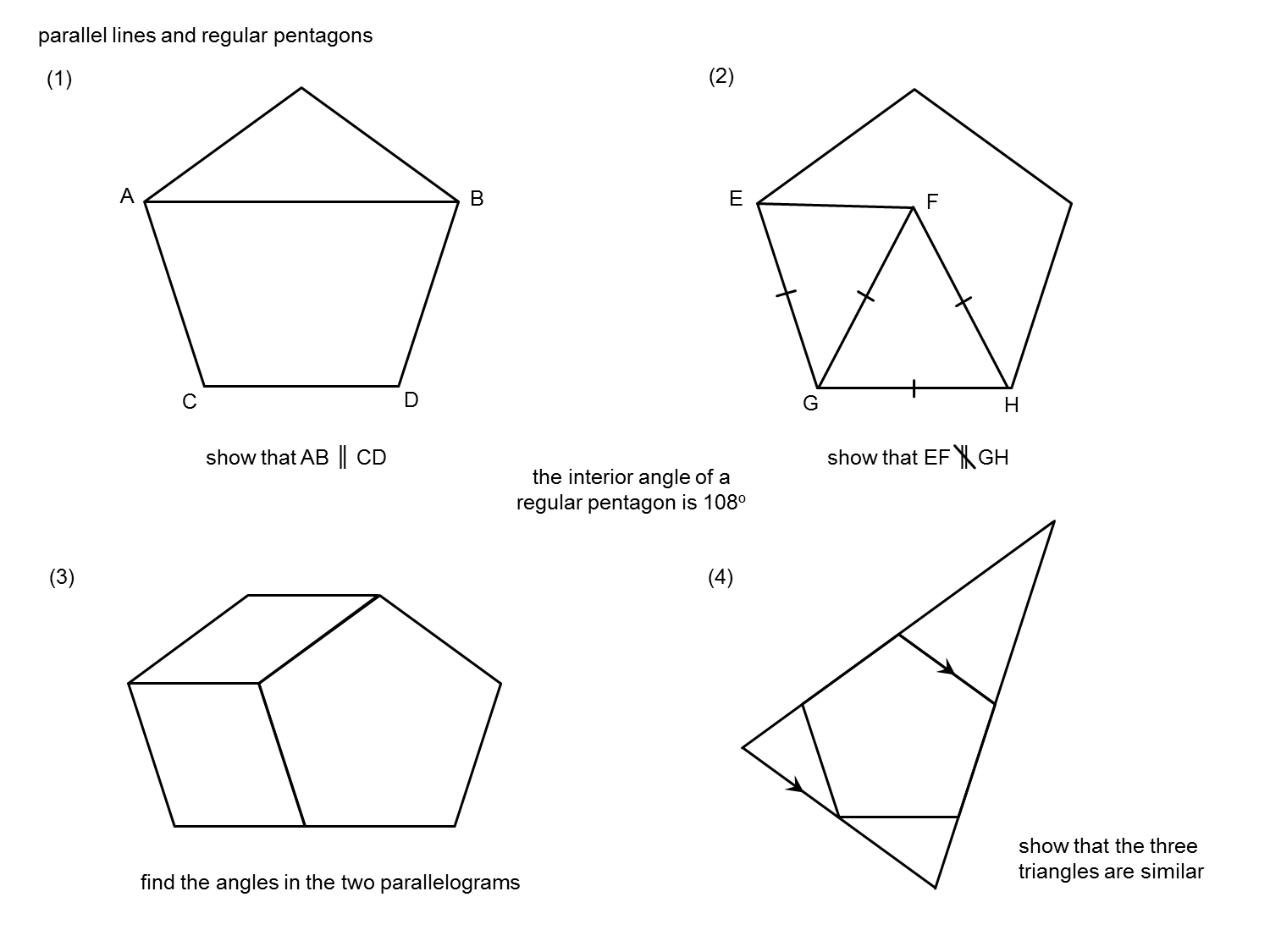 Median Don Steward Mathematics Teaching Parallel Line Angles
