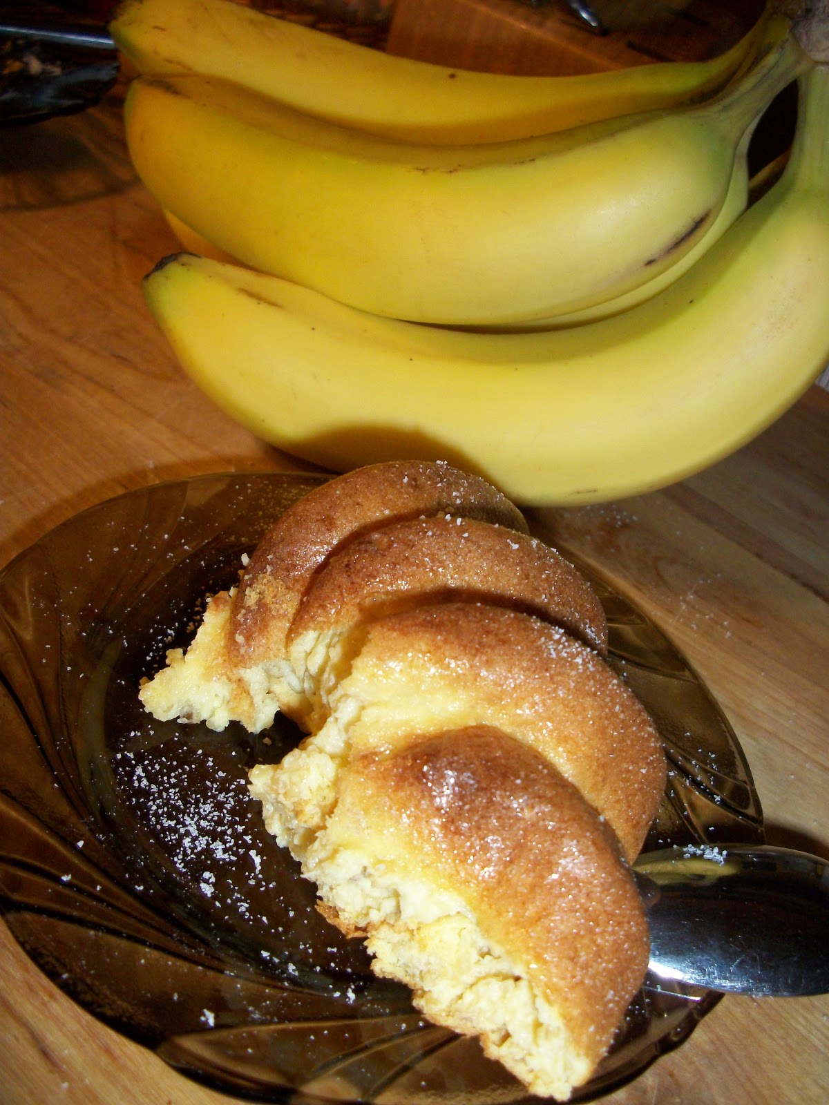 Cooking with love ! : Sufleu de banane ( Banana Souffle)
