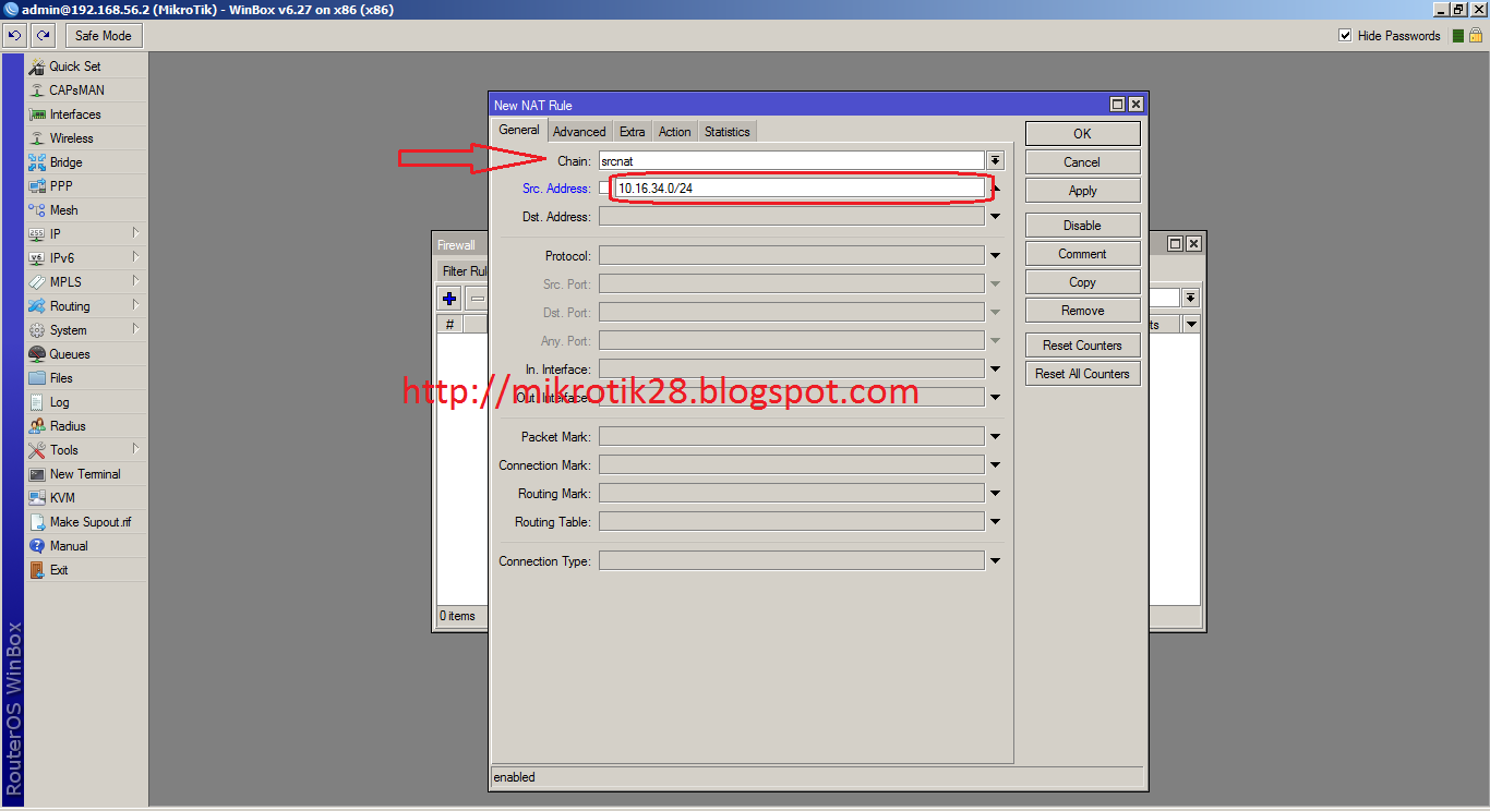 Mikrotik Tutorial Mikrotik Nat Configuration