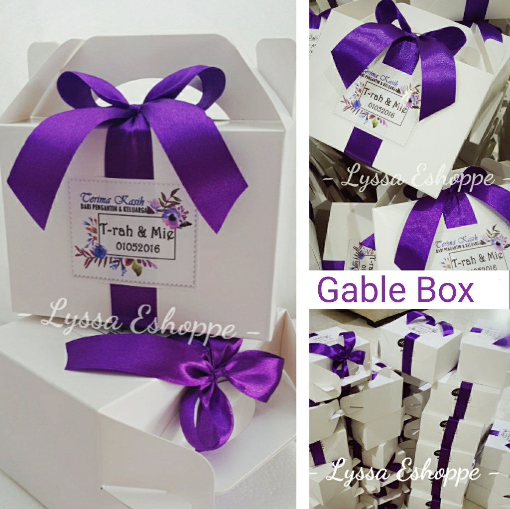 ~ Lyssa Eshoppe ~ Cenderahati / doorgift / kotak cenderahati