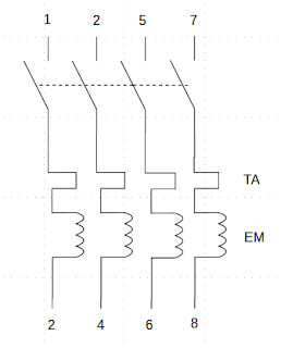 Mokslas: Komutacinis apsaugos aparatas - automatinis išjungėjas