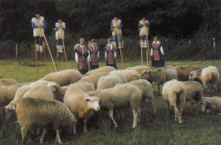 Daramalan Diary: Shepherds from the Landes region of France