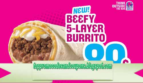 Free Promo Codes and Coupons 2023: Taco Bell Coupons