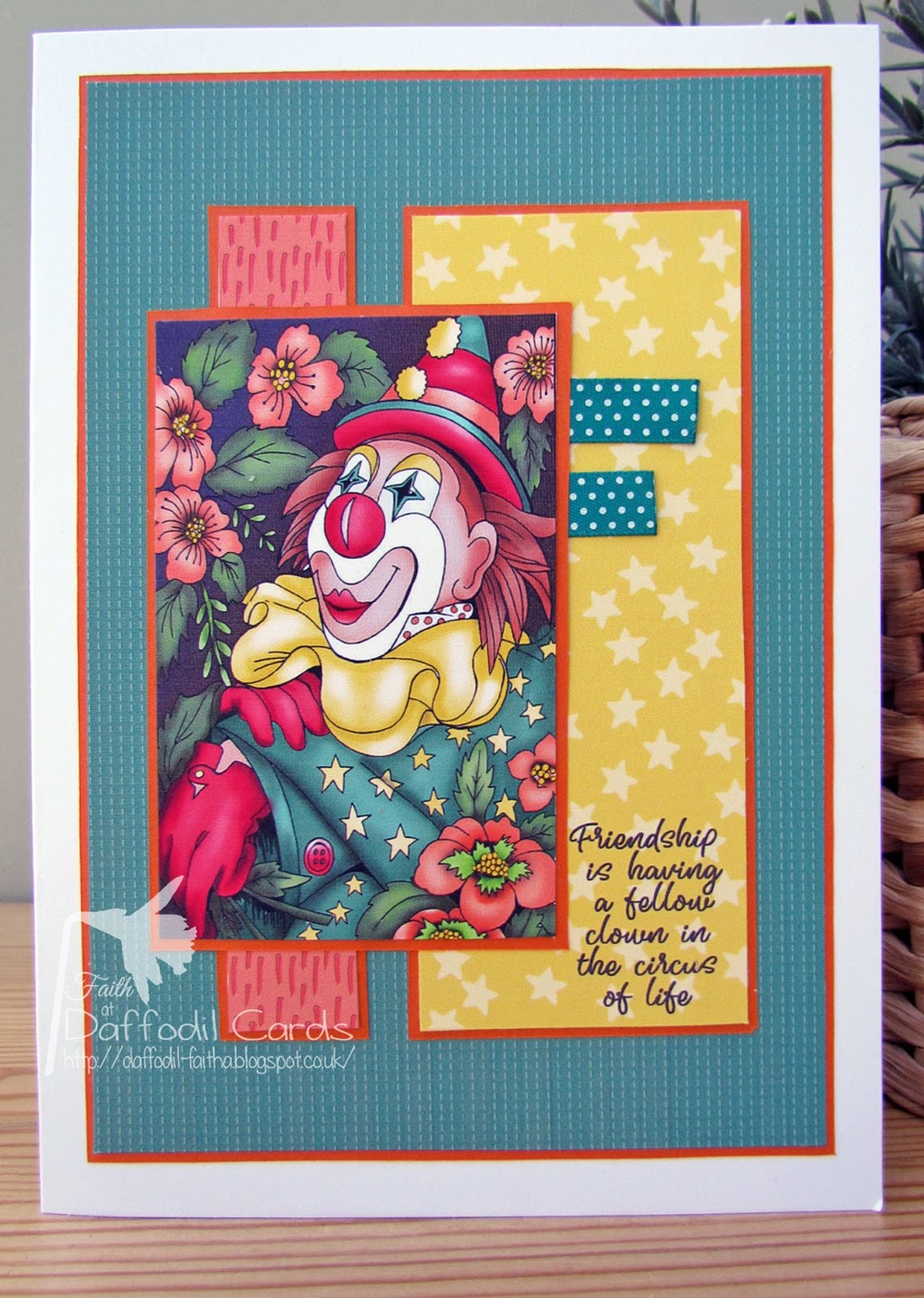 Daffodil Cards: Clown