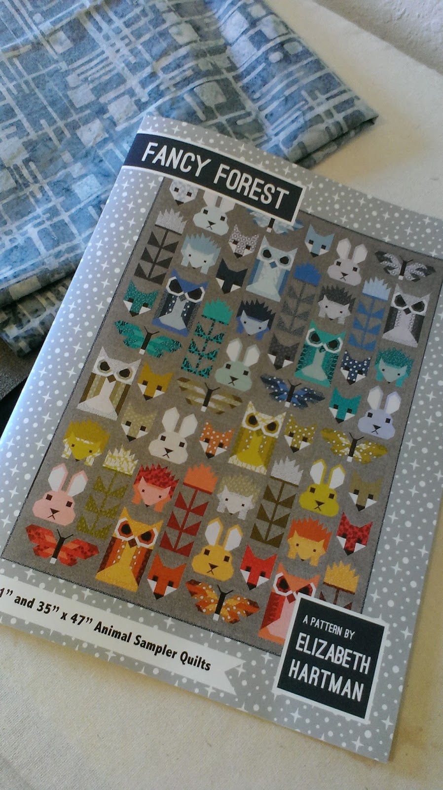 Quilt, Knit, Run, Sew: Fancy Forest - My Summer Project