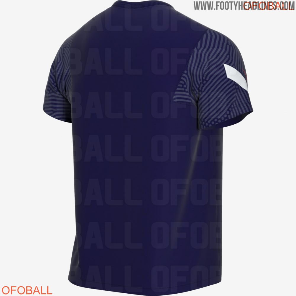 Futuristic Nike France Euro 2020 Training Kit Leaked - Footy Headlines
