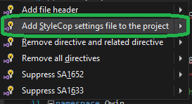 ModernSoftwareDevelopment: .NetCore - How to enable Code Analysis with ...