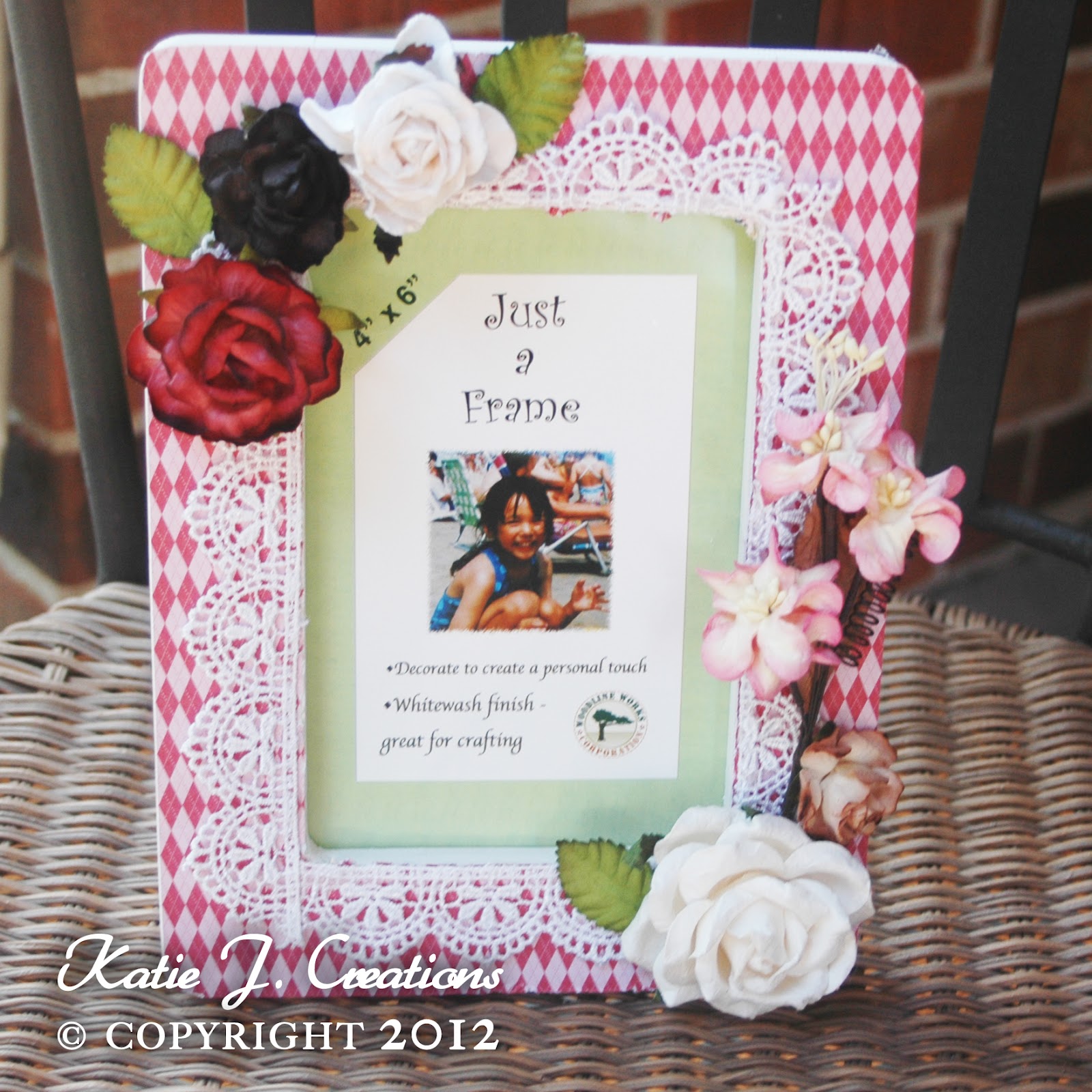 Stamp It Up with Katie: Altered Photo Frame