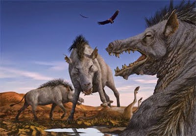 Mundo Pré-Histórico: Entelodonte, o porco do inferno