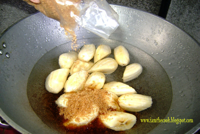 i am the cook!: Saba con Yelo/ Sago Tropicale (Sweetened Plantain ...