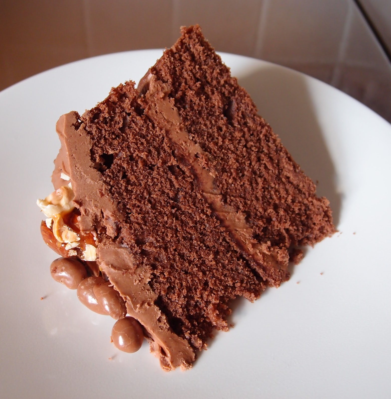 The Caked Crusader: Sticky peanut butter chocolate cake